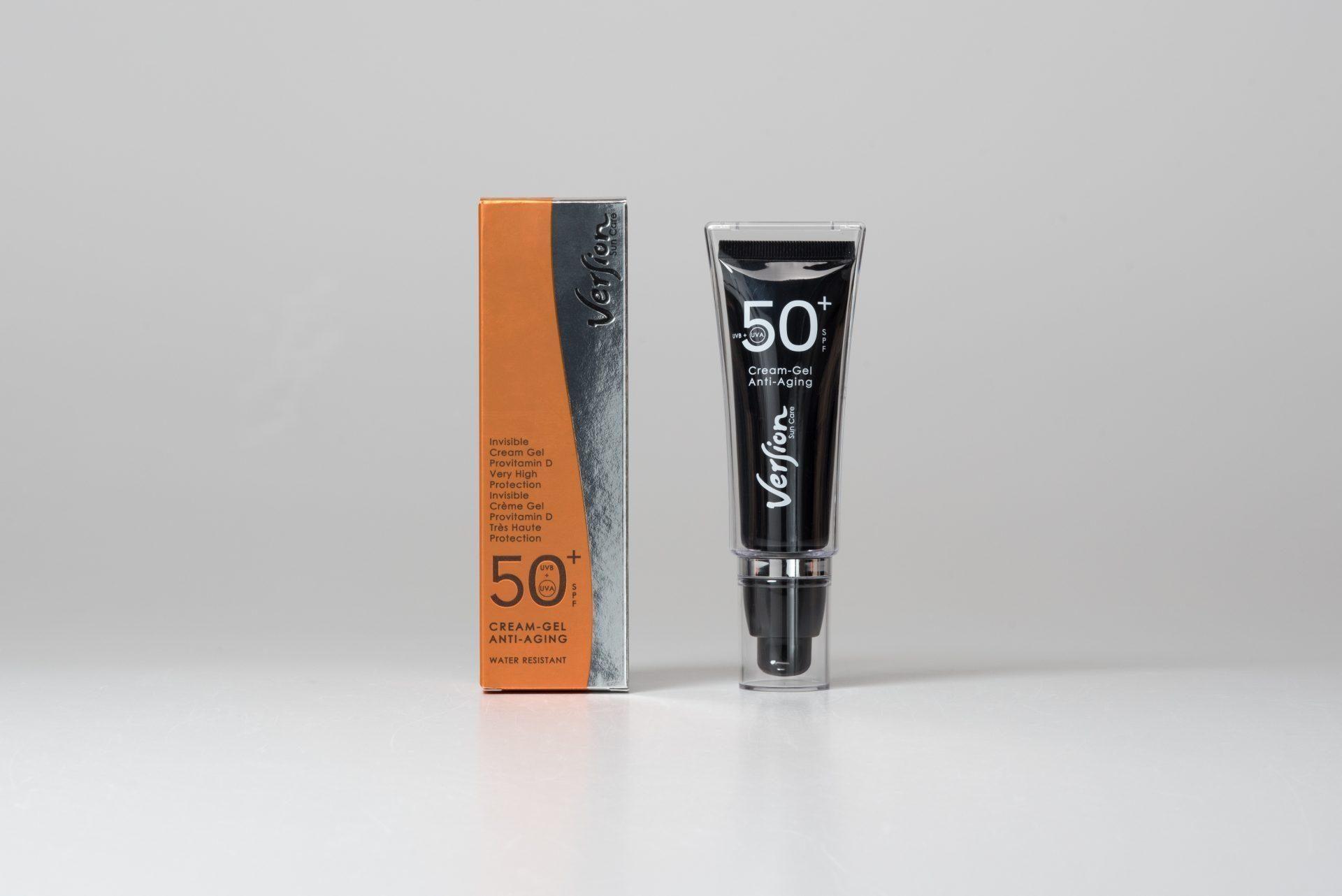 Cream-Gel 50+ SPF - sunscreen with provitamin D - version