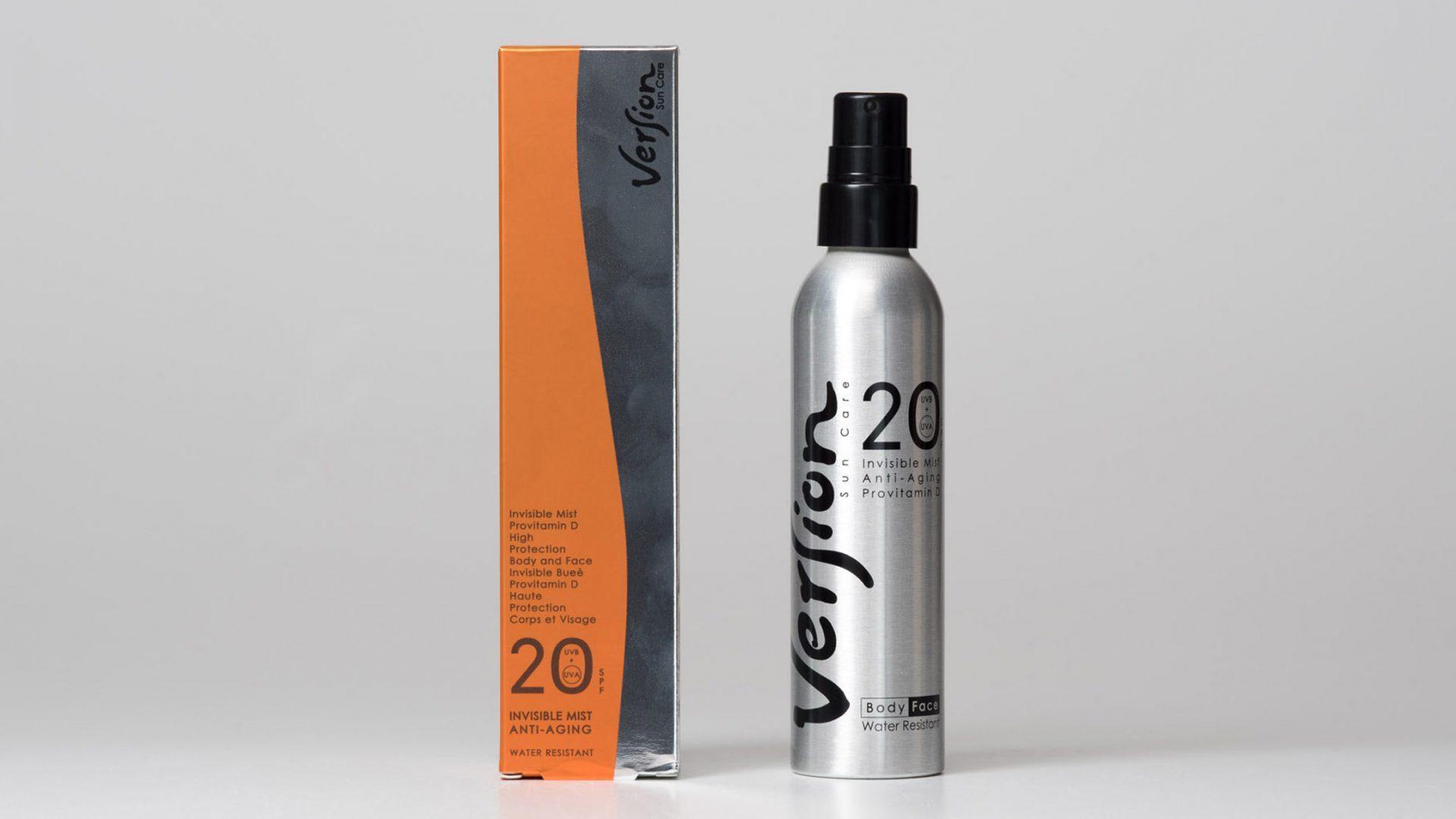 Invisible Mist 20SPF - sunscreen with provitamin D - version