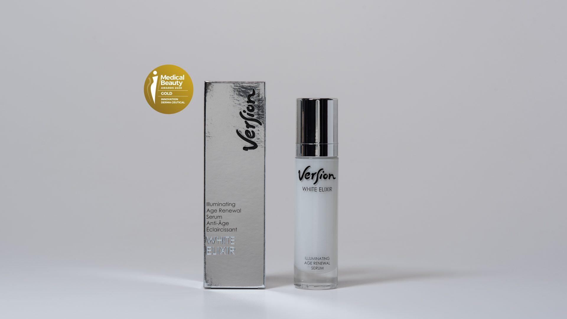 White Elixir - Βραβευμένος αντιρυτιδικός ορός λάμψης - version