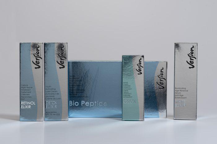 Version dermocosmetics anti-aging skin care products - version